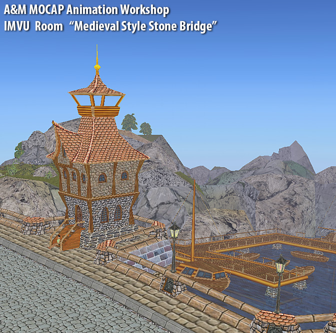 Medieval Style Stone Bridge